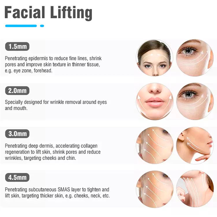 Ice HIFU Facial Machine 2023 Latest Freezing Point Strong Cold Calming ...